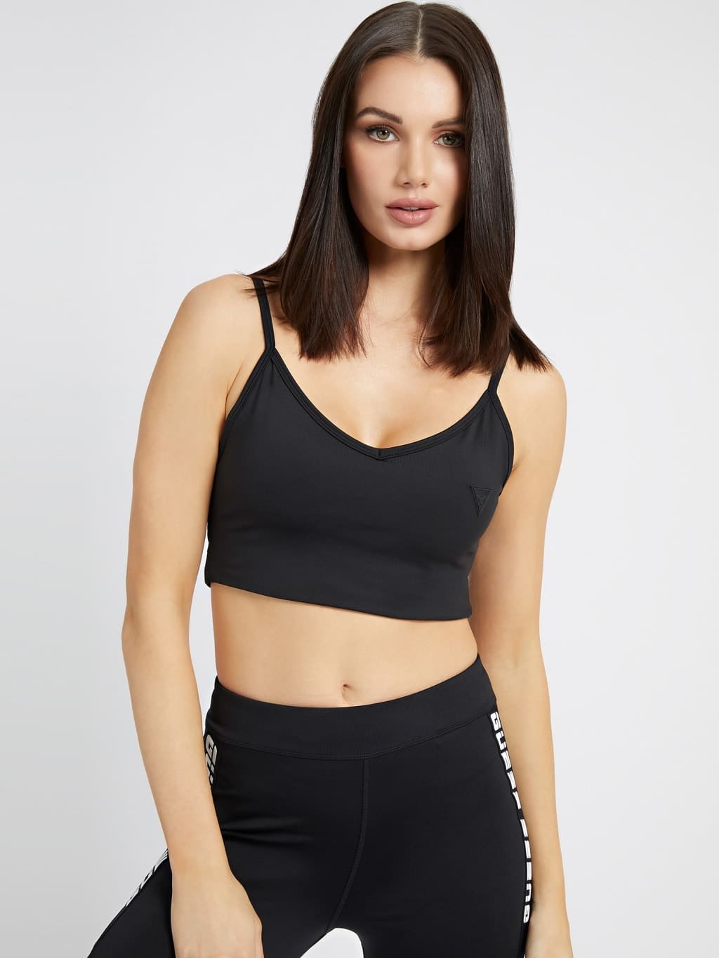 Guess Αθλητικό Σουτιέν Active Bra Angelica (V2RP11MC03W-JBLK) - e-dshop.gr
